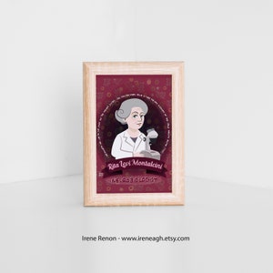 Women in STEM Rita Levi Montalcini Women in Science Teacher Gift Women ...