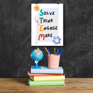 Science Classroom Decor Idea Printable Classroom Poster STEM Lab ...