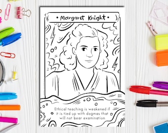 CLAUDETTE COLVIN Coloring Page Women in History Digital - Etsy Hong Kong