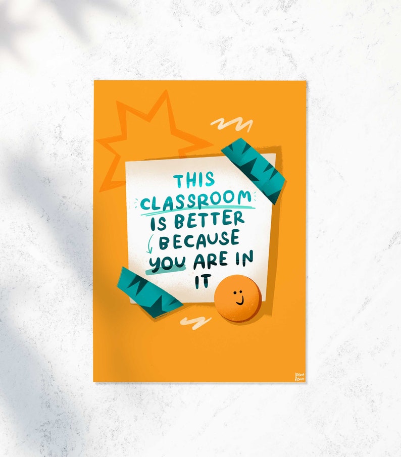 Classroom Poster Printable Positive Poster Positive Prints - Etsy