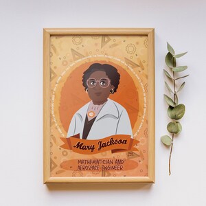 Mary Jackson STEM Poster: Black History Month Science Classroom Decor ...