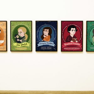 Women in STEM Poster Gift for Teacher Science Decor Female Scientist ...