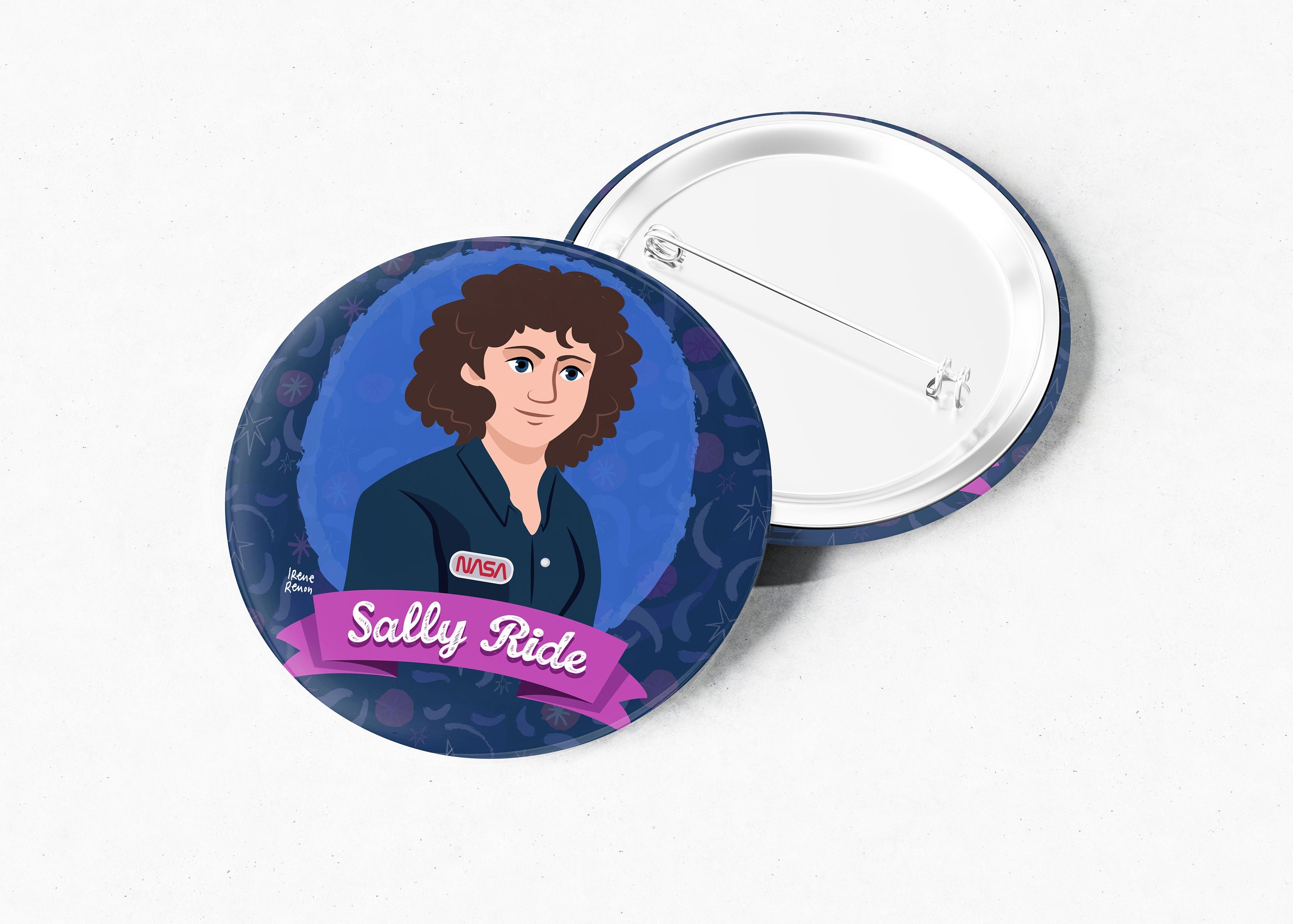 Sally Ride Nasa Badge