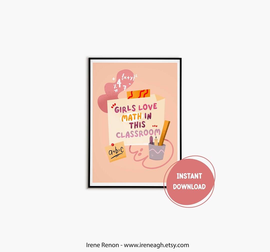 Printable Educational Poster Science Classroom Decor Science Art ...