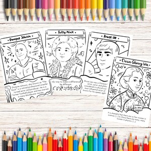 Coloring Page Bundle AANHPI Educational Printable Resource for AAPI ...