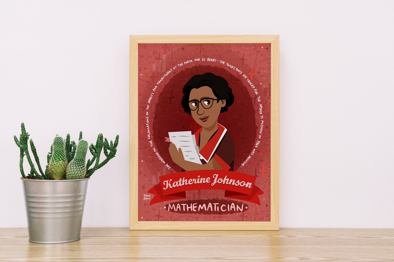 Classroom Decor Katherine Johnson Women in Science - Etsy