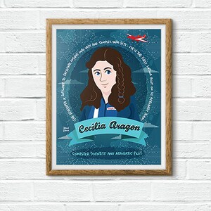 Science Poster Cecilia Aragon Classroom Decor Computer Science Women in ...