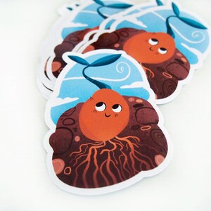 SEED STICKER Science Gift Science Sticker Earth Day - Etsy