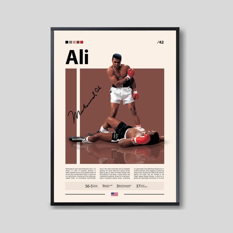 Muhammad Ali - Etsy