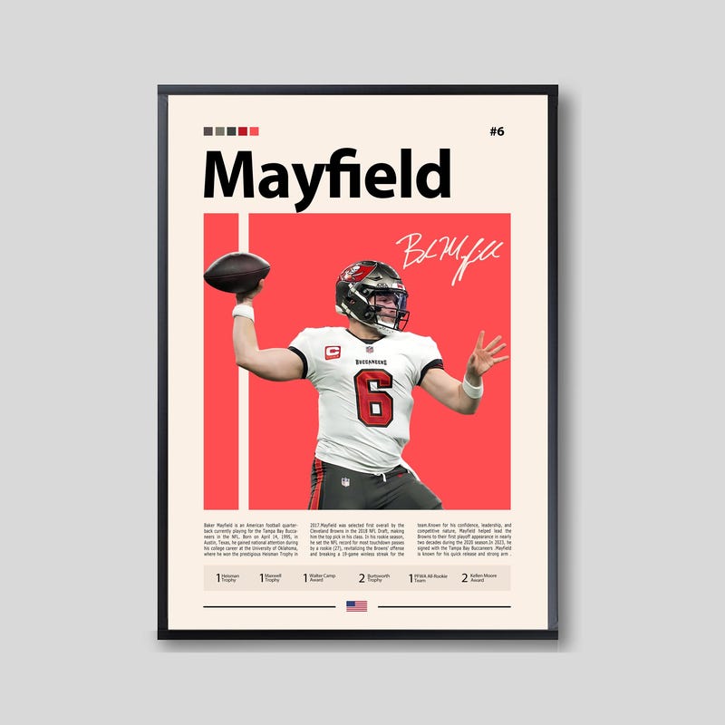 Baker Mayfield - Etsy