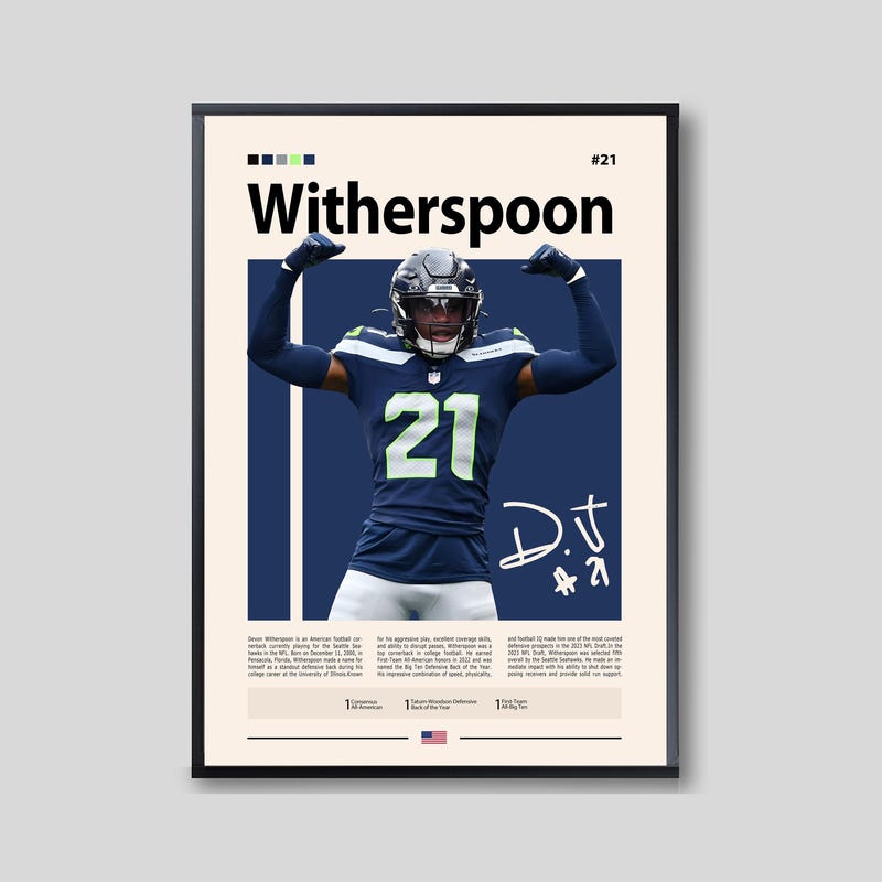 Seattle Poster - Etsy