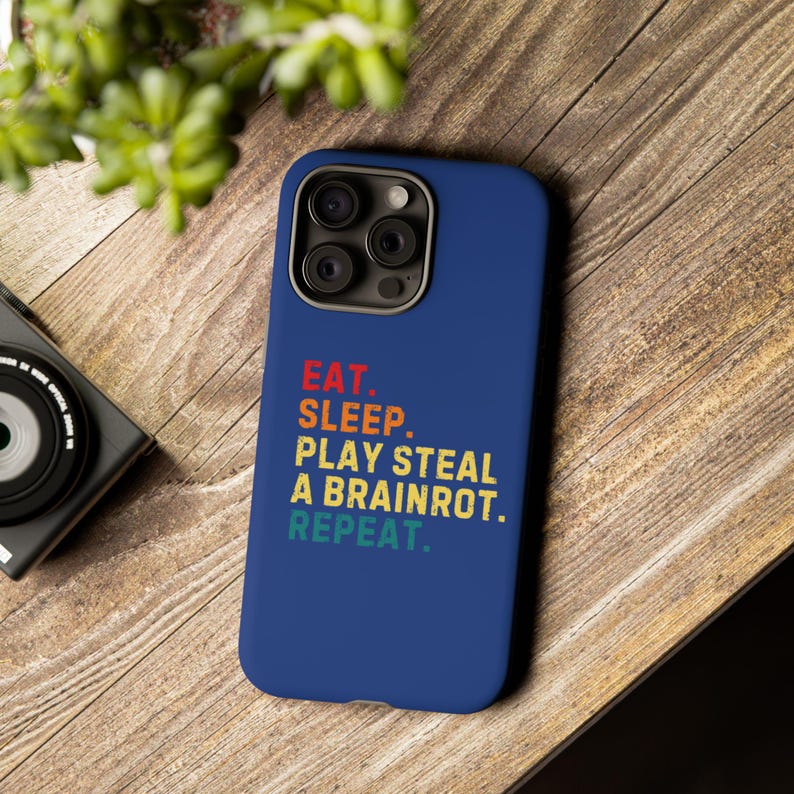 Steal A Brainrot Roblox Phone Case: Gamer Gift - Etsy