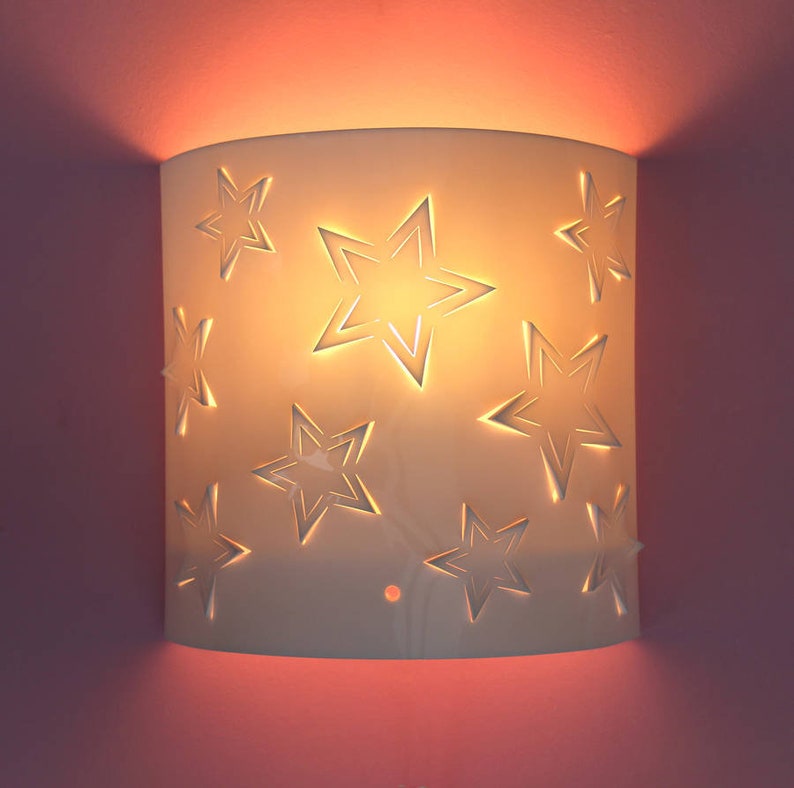 Star Wall Light - Etsy
