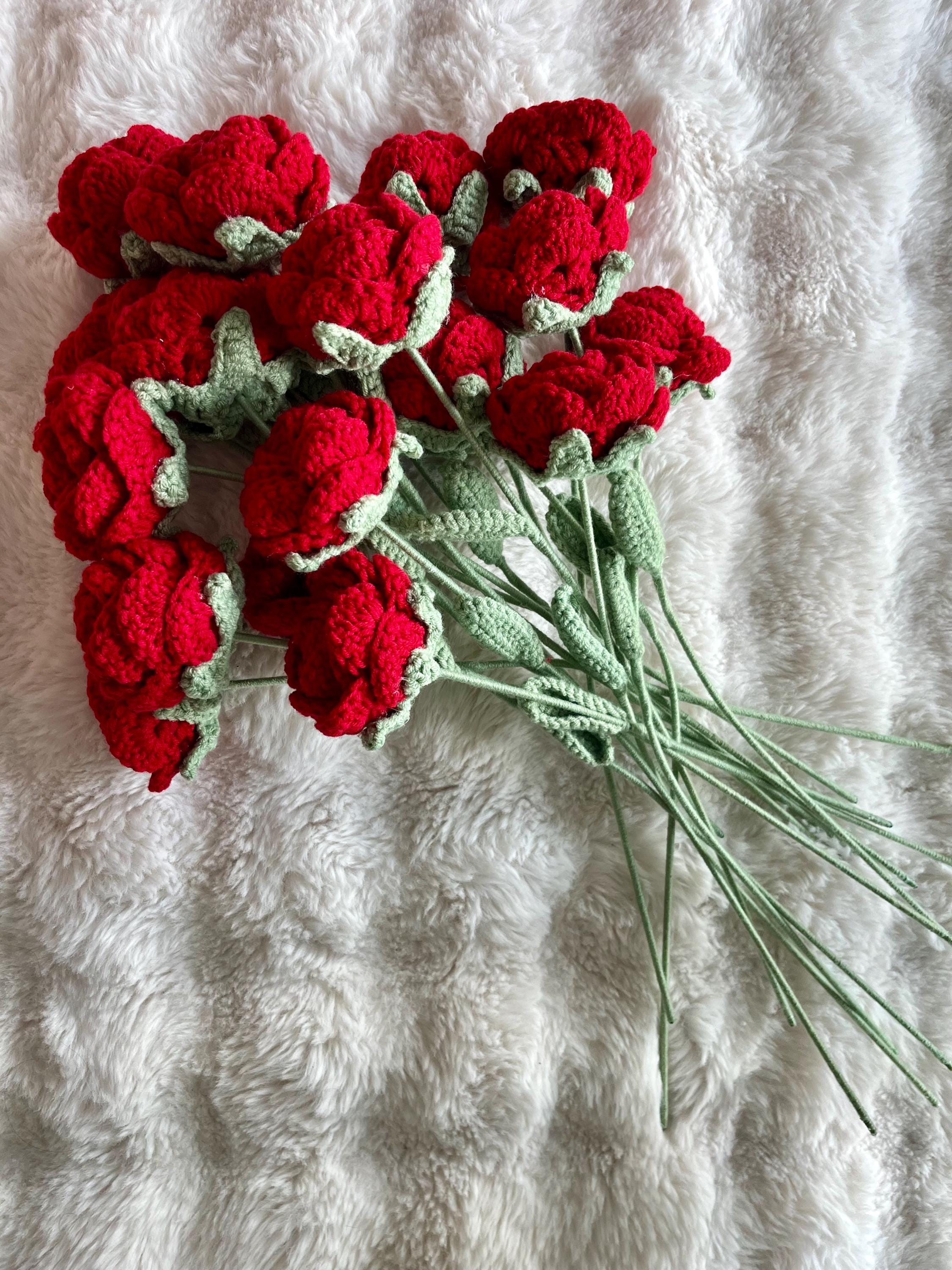 Crochet Roses - Etsy