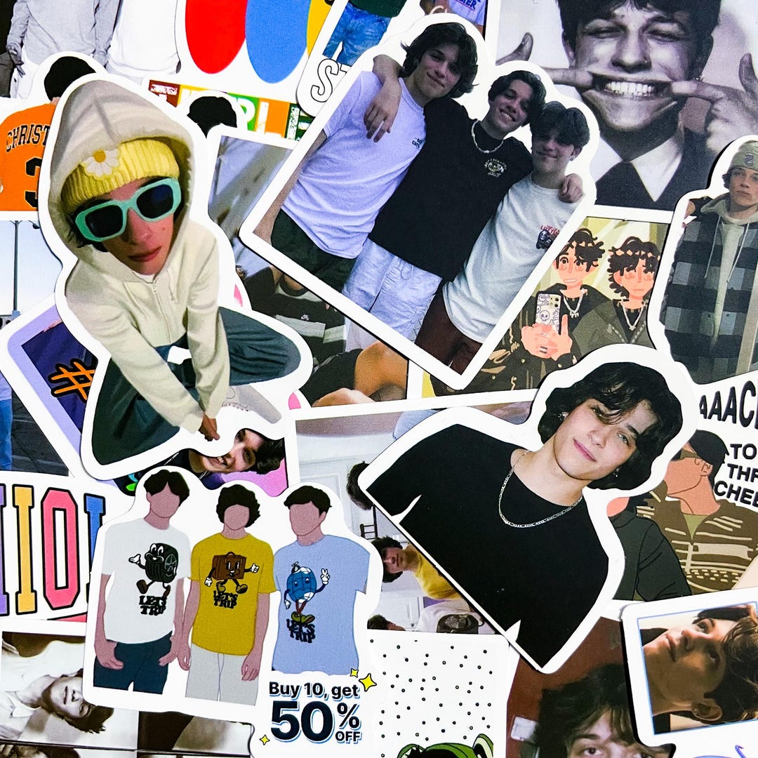 100 Sturniolo Triplets Stickers, Fan-themed Stickers, Creator Stickers ...