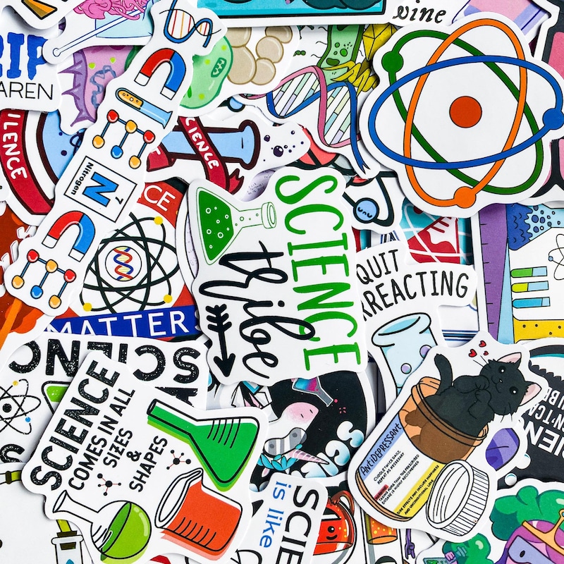 Chemistry Stickers - Etsy