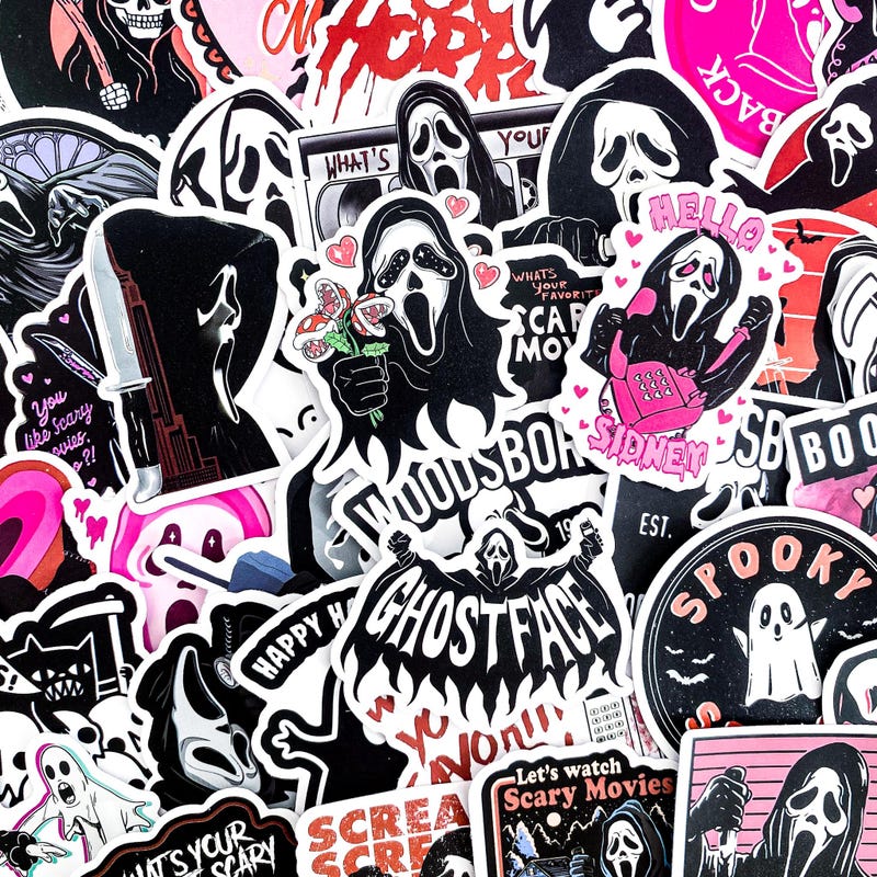 Ghostface Mask Png - Etsy