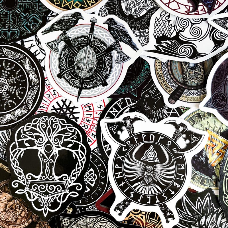 Vikings Sticker Decal - Etsy