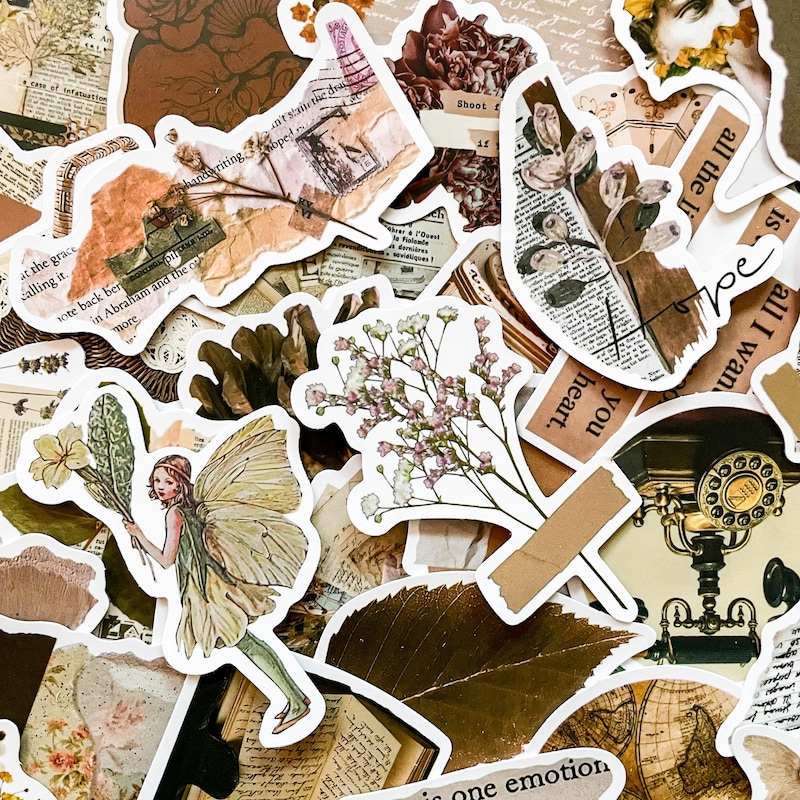 Scrapbook Stickers - Etsy