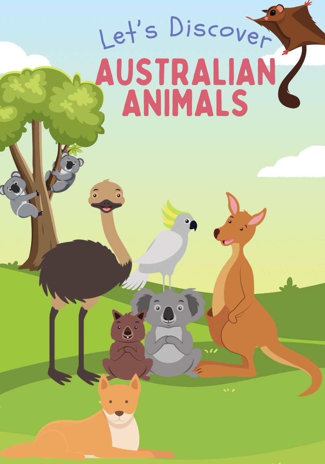 50 Pages of Australian Animals Colouring Pages. Printable. Aussie ...