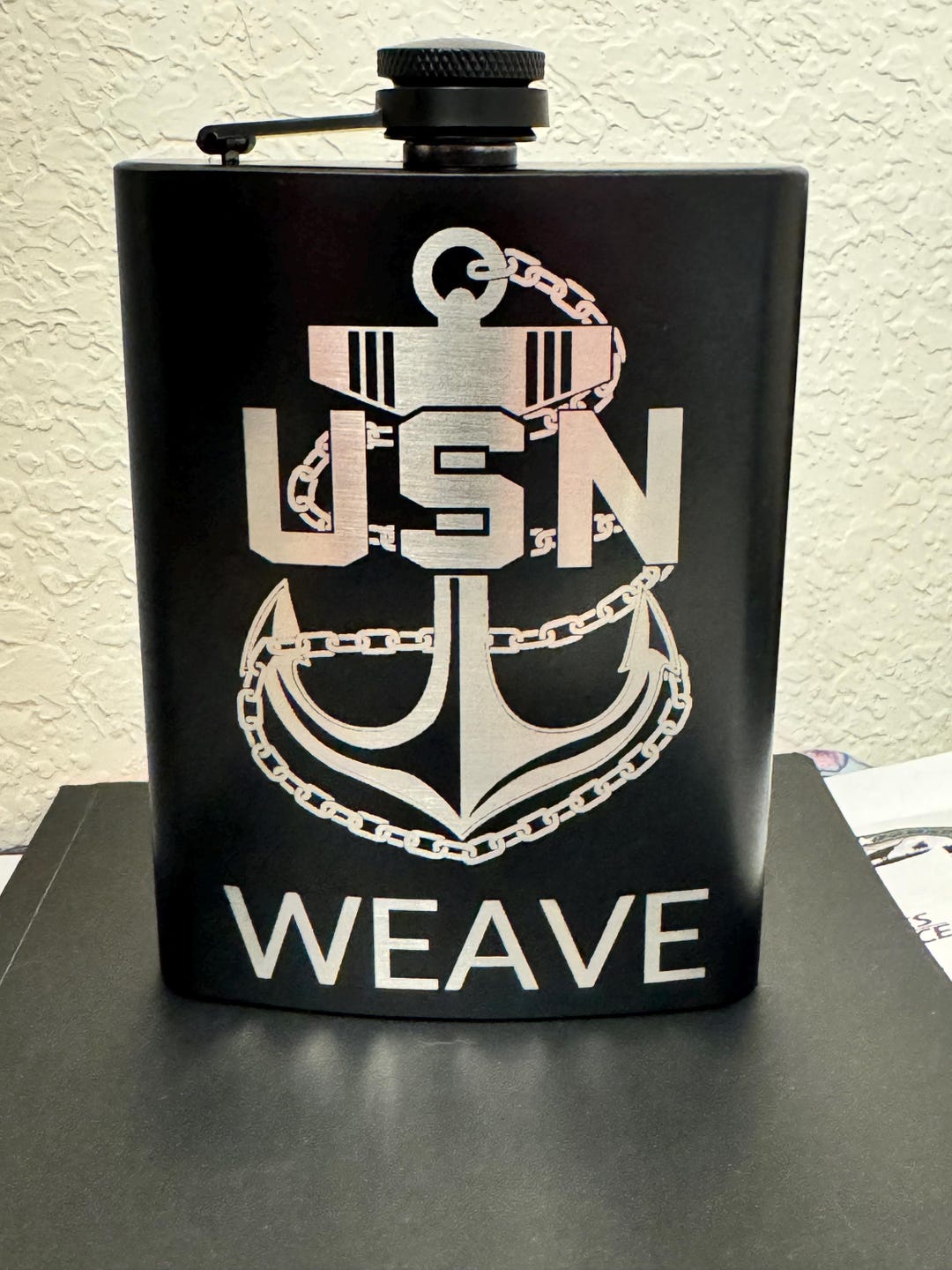 Customizable Military Service Flasks. Customizable Navy Chief Flasks ...