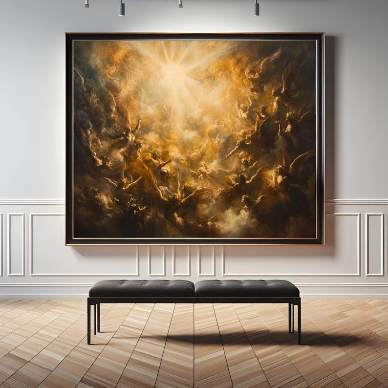 Baroque Peter Paul Rubens Inspired the Fall of the Damned Painting ...