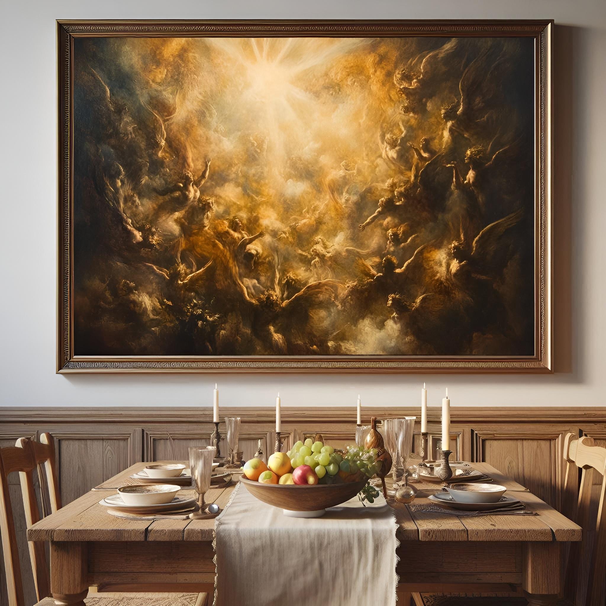 Baroque Peter Paul Rubens Inspired the Fall of the Damned Painting ...