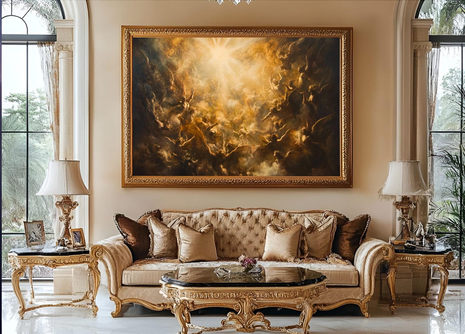 Baroque Peter Paul Rubens Inspired the Fall of the Damned Painting ...