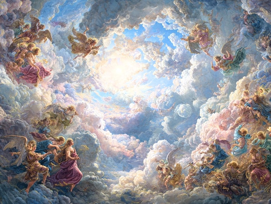 Classical Renaissance Italian Fresco, Michelangelo’s Sistine Chapel ...