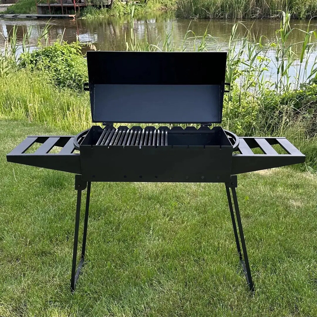 Collapsible Modern Grill With Stove,bbq, Grill, Barbecue, Collapsible ...