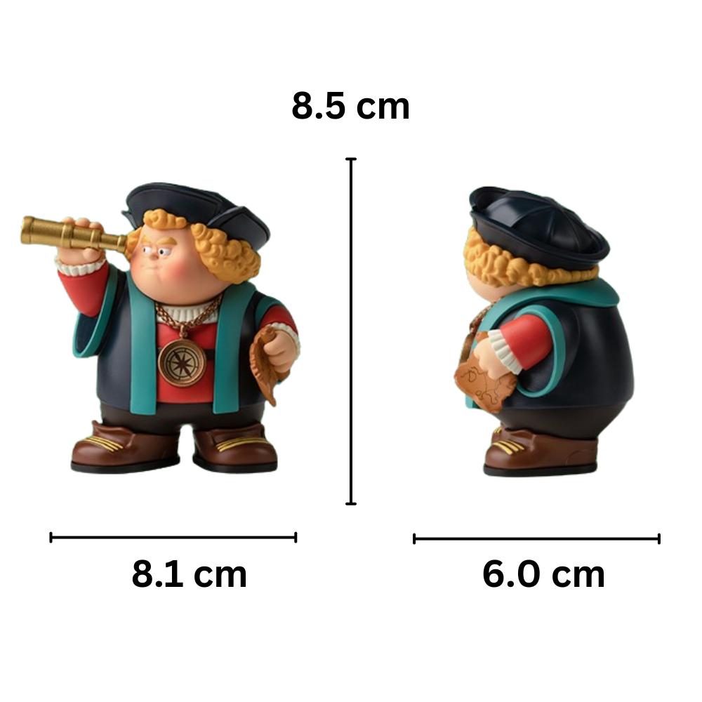 Columbus & Darwin - the Pioneers Toy - PVC Sculpture - Surrealism Gift ...