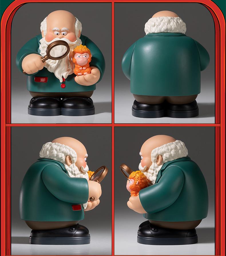 Columbus & Darwin - the Pioneers Toy - PVC Sculpture - Surrealism Gift ...