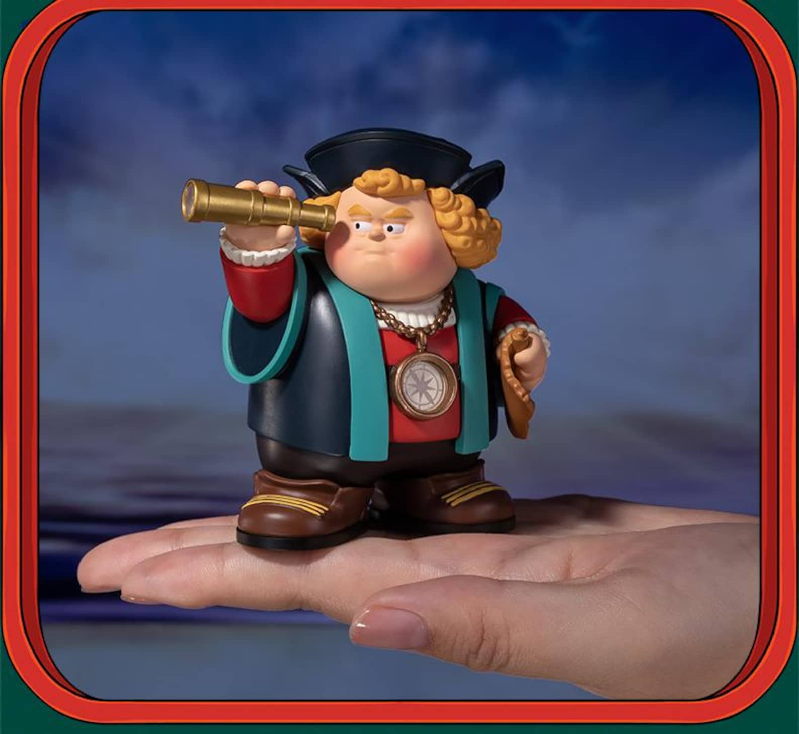 Columbus & Darwin - the Pioneers Toy - PVC Sculpture - Surrealism Gift ...