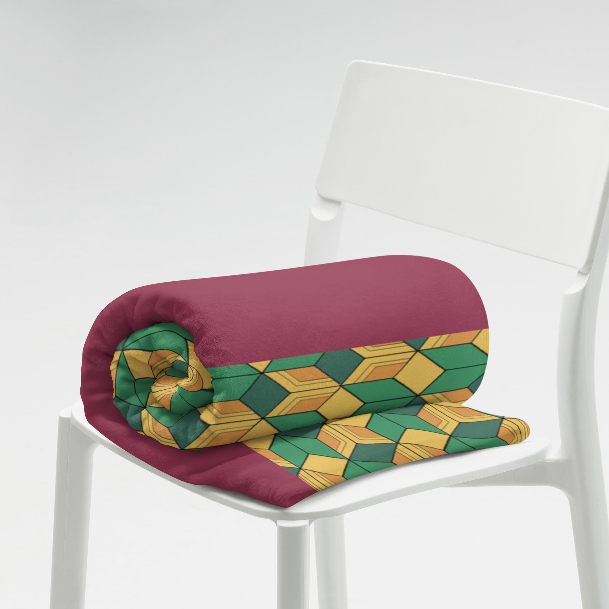 Giyu Throw Blanket | Haori-inspired Design for Cozy Nights & Warmth ...