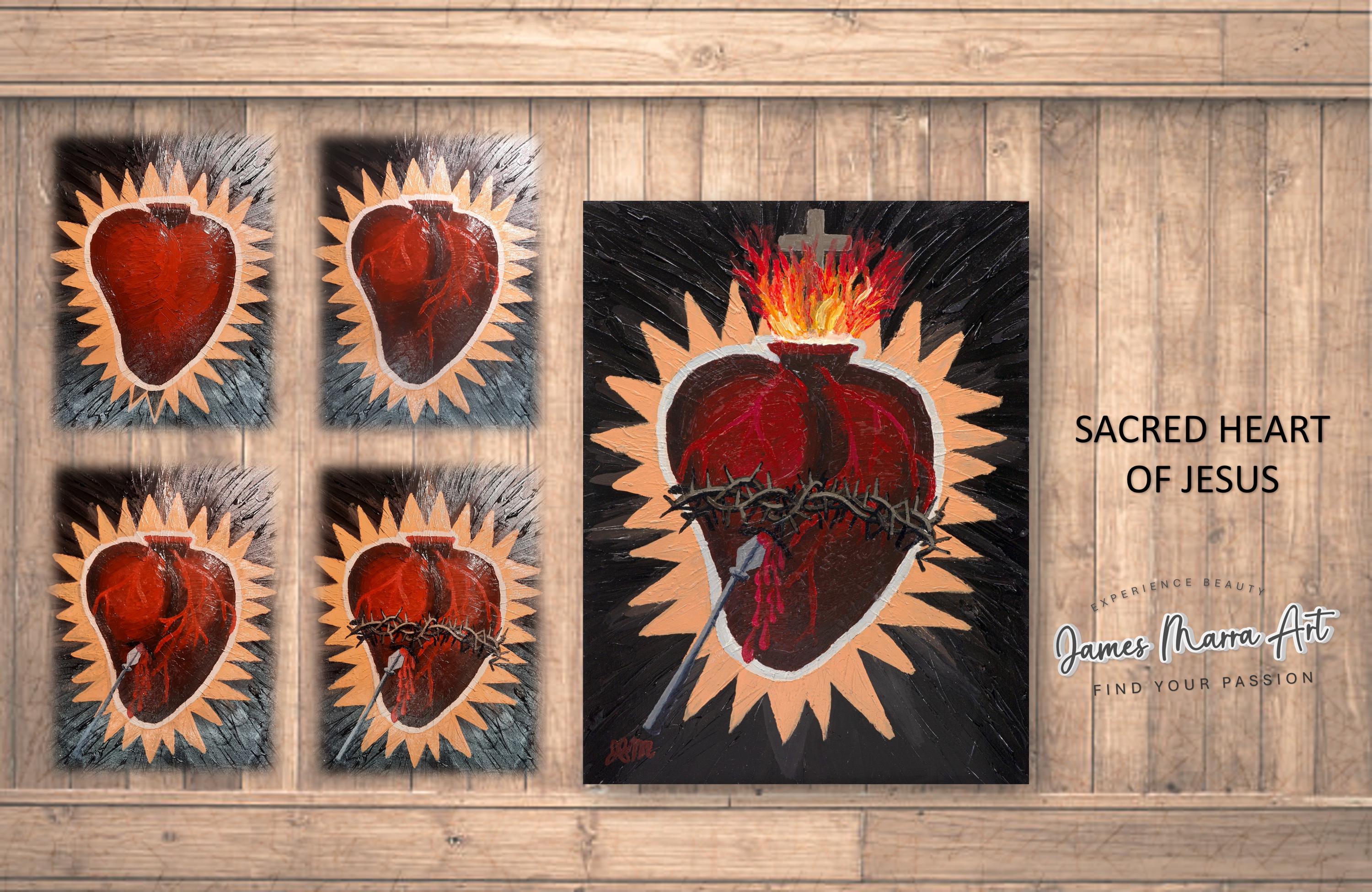 Sacred Heart of Jesus, Immaculate Heart of Mary, Chaste Heart of St ...