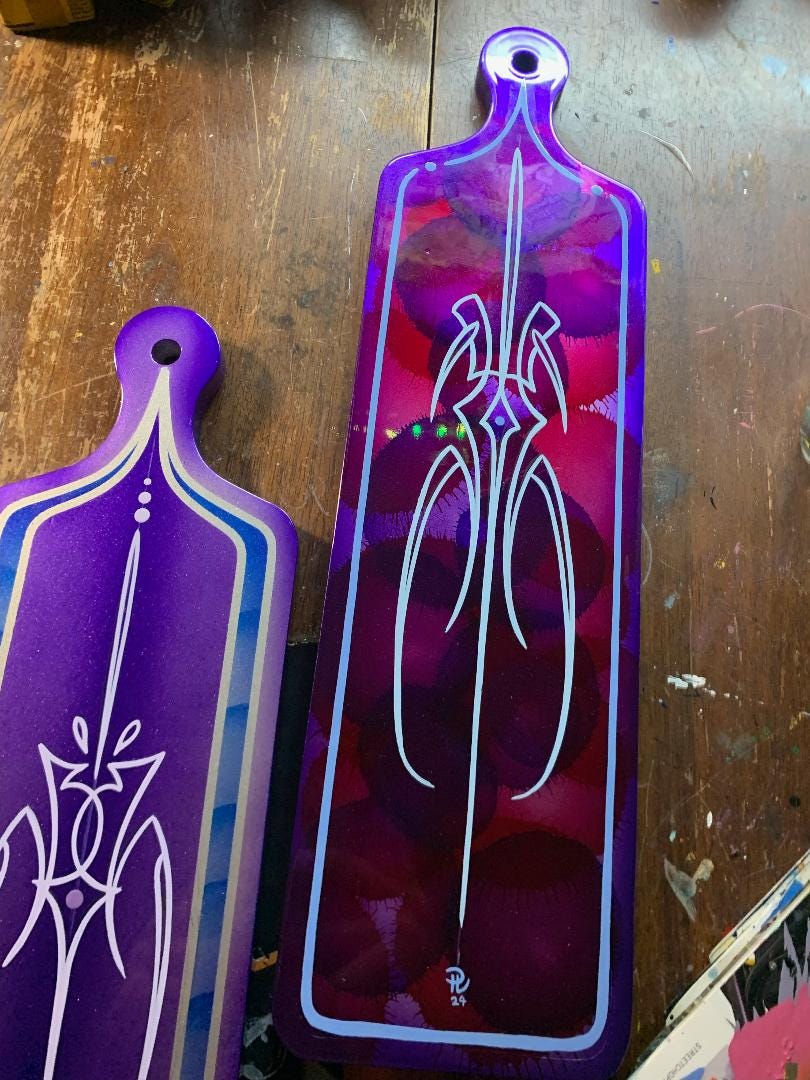 Pinstripe Art - Etsy