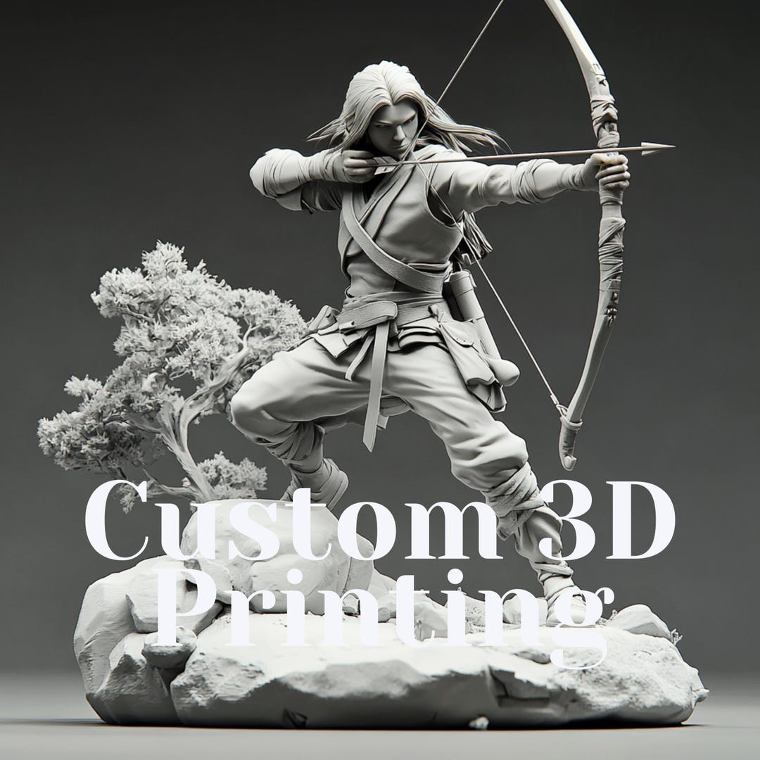 Custom 3D Model for 3D Printing, Game Assets and Character Sculpting ...