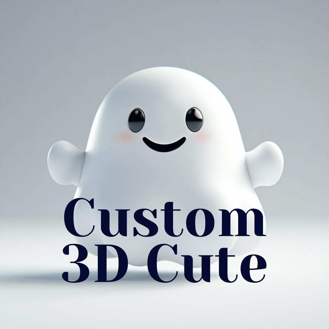 CUSTOM 3D Cute Modeling Character 3D Cute Animal, 3D Human, & 3D ...