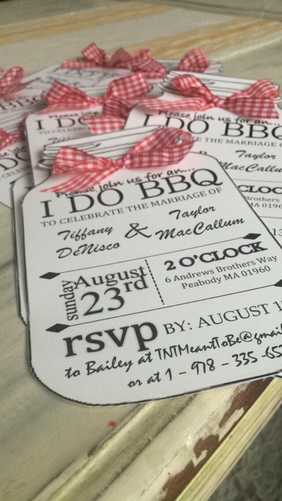 PDF Version I DO BBQ Personalized Invitations, Custom Invitations ...