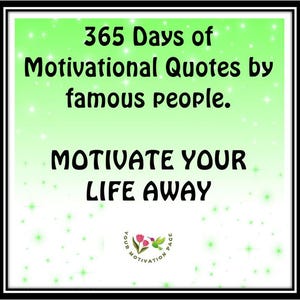 365 Days of Motivational Quotes (printables) - Etsy