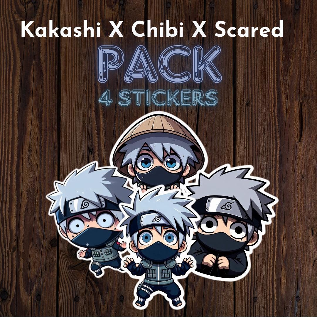Kakashi X Chibi X Scared Collection: Upcoming Collectibles - Etsy