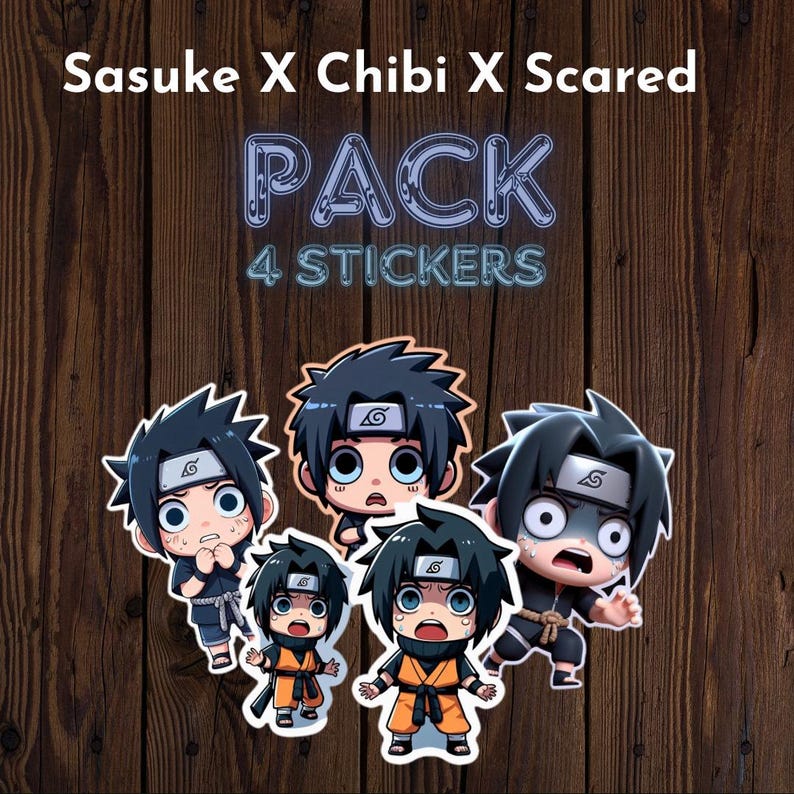 Introducing the Sasuke X Chibi X Scared Collection: Upcoming ...