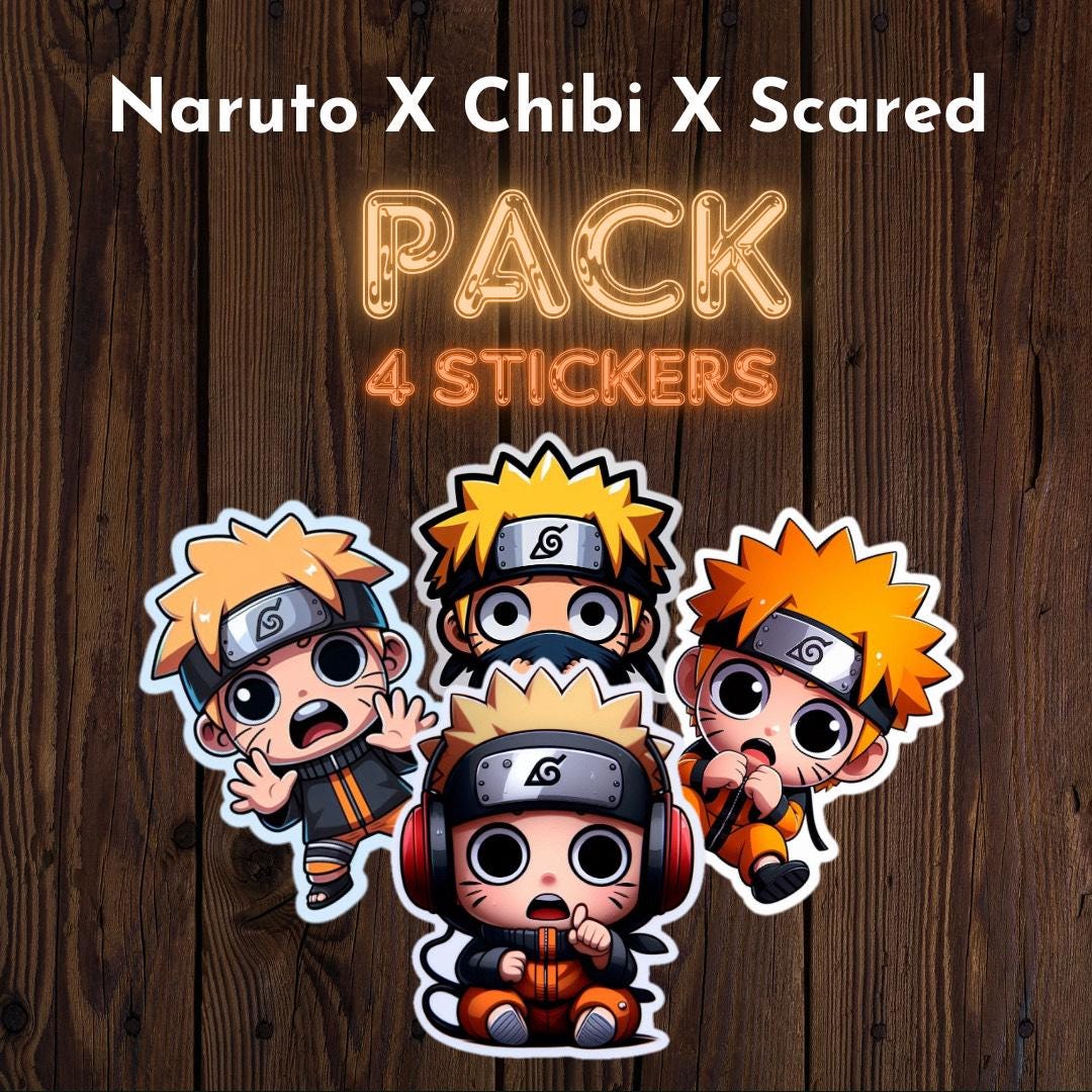 Introducing the Naruto X Chibi X Scared Collection: Upcoming ...