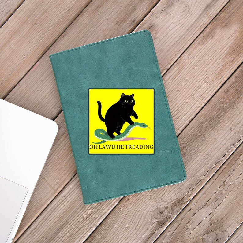 Oh Lawd He Treading Chonky Chartreux Cat Sticker - Car Bumper Stickers ...