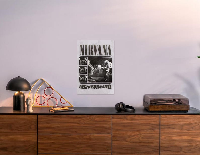 Nirvana Poster 13x19 Inches Music Poster Wall Art Wall Decor Print - Etsy