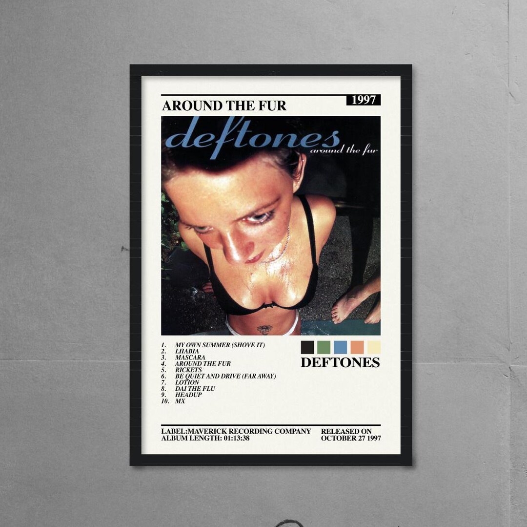 Deftones Poster Music Poster Wall Art Wall Decor Print - Etsy