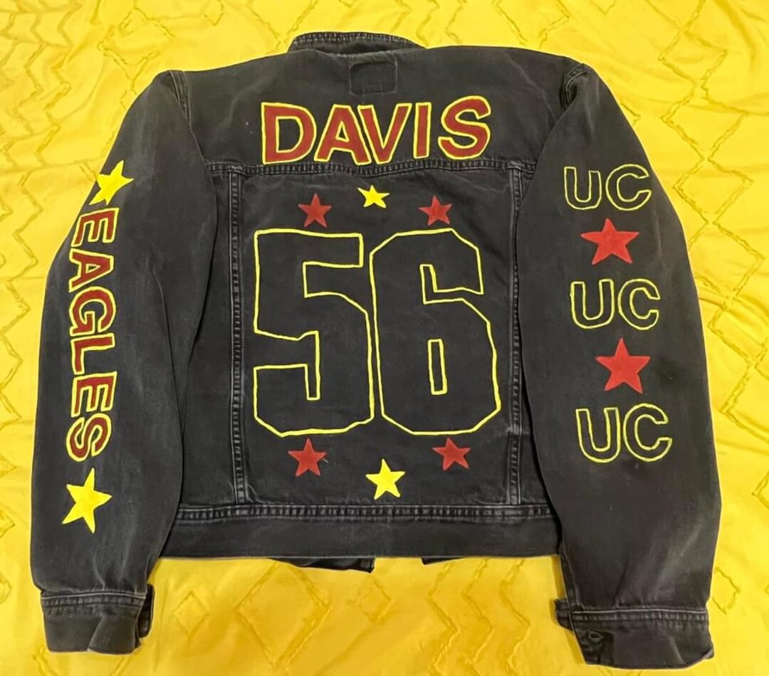 Custom Hand-painted Denim Jackets for Sport, Event, Etc: Painted ...