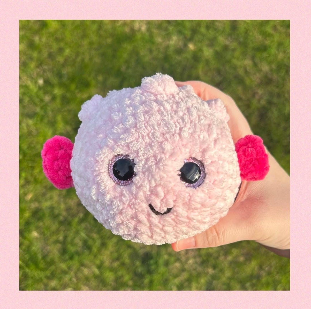 Crochet Pufferfish Plushie (MADE TO ORDER) - Etsy