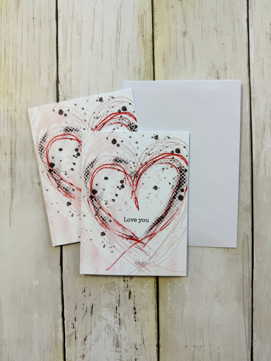 Printable Valentine's Card (1), Vday Card, Handmade Card, Digital - Etsy