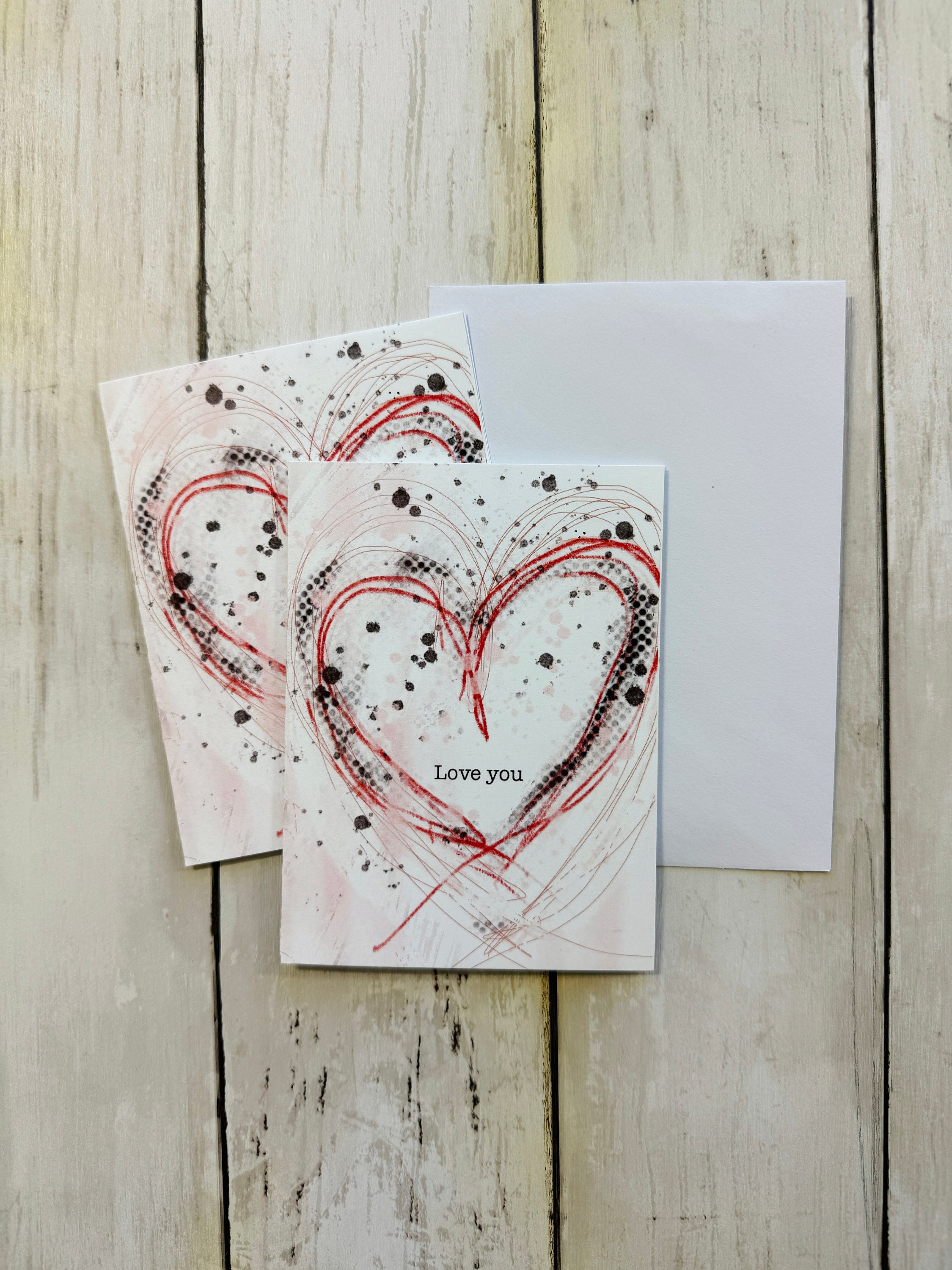 Printable Valentine's Card 1, Vday Card, Handmade Card, Digital - Etsy